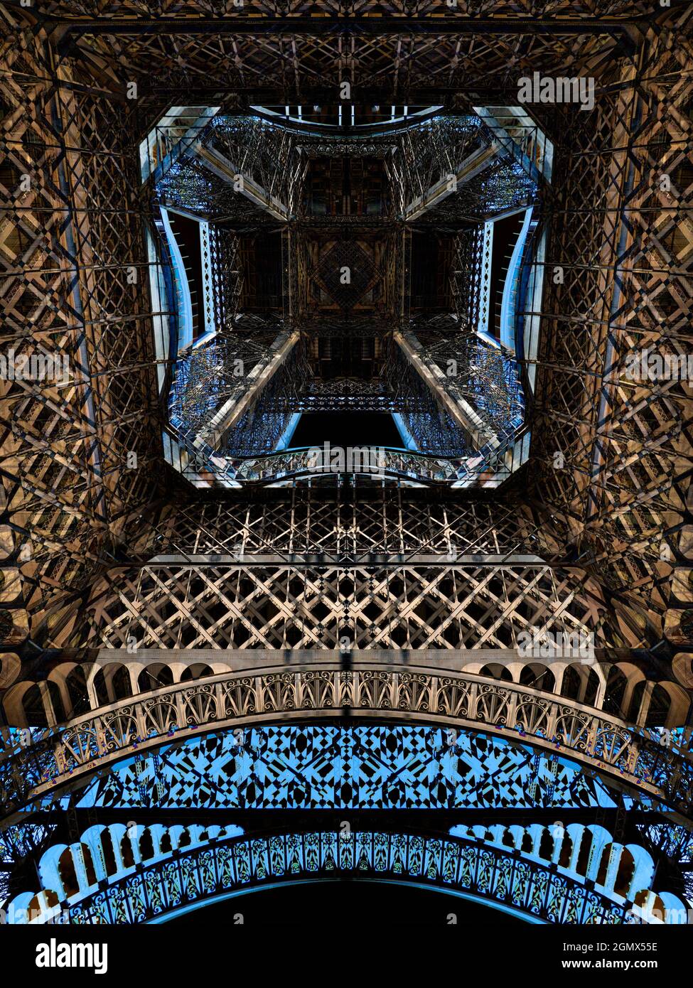 Paris, France - 18 September 2018 Constructed for the 1889 World's Fair ...