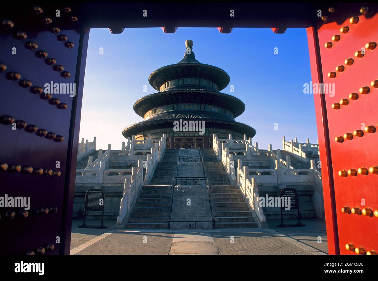 Beijing, China - April 2016; The Temple of Heaven (Tian Tan) is a ...