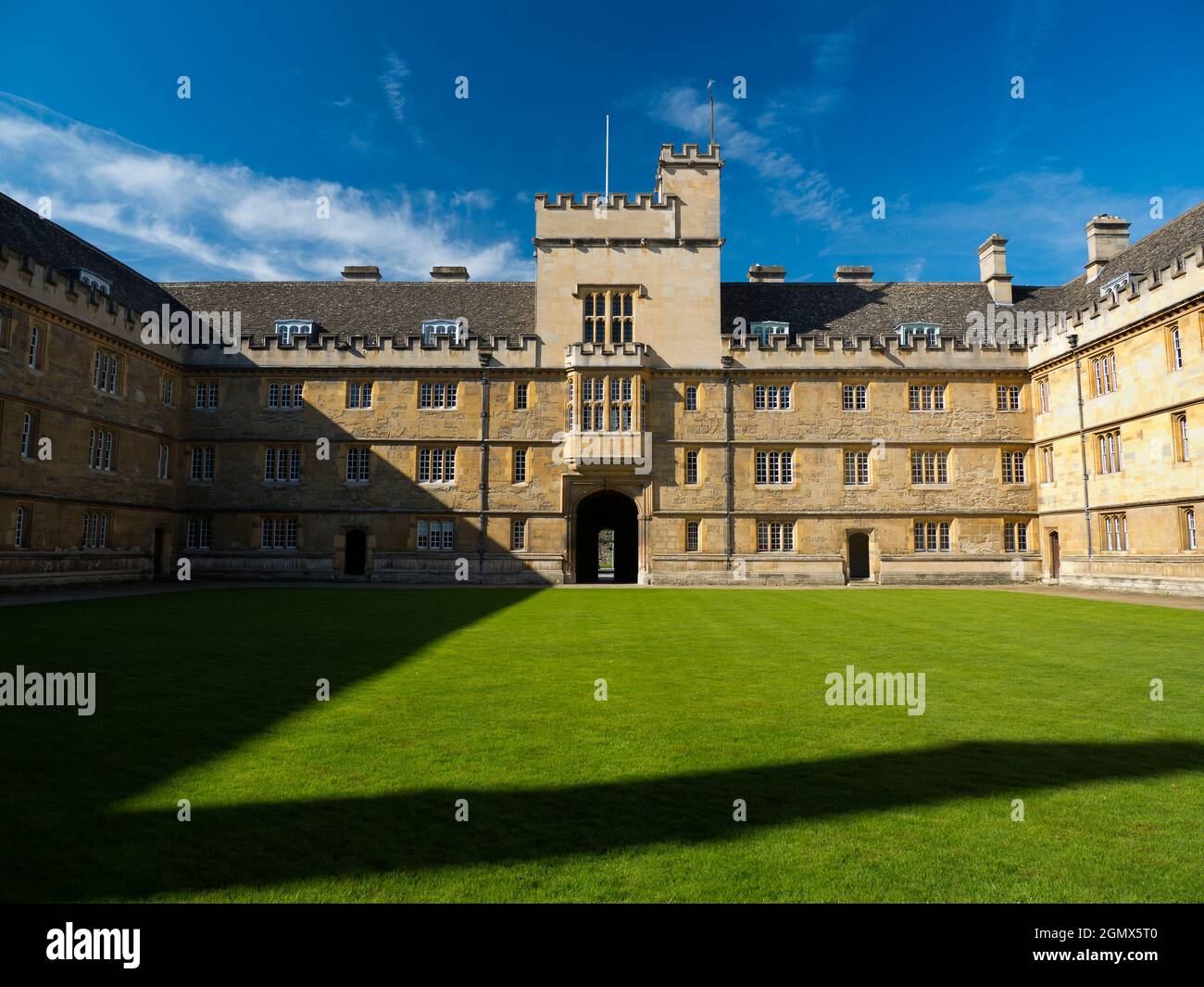 Wadham college university of oxford hi-res stock photography and images ...
