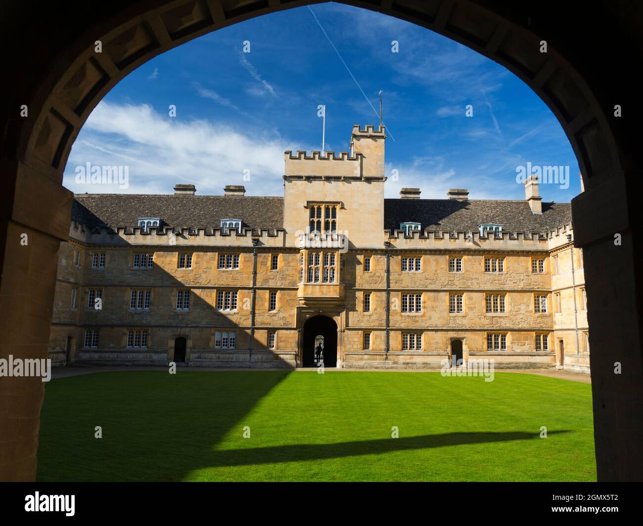 Wadham college university of oxford hi-res stock photography and images ...
