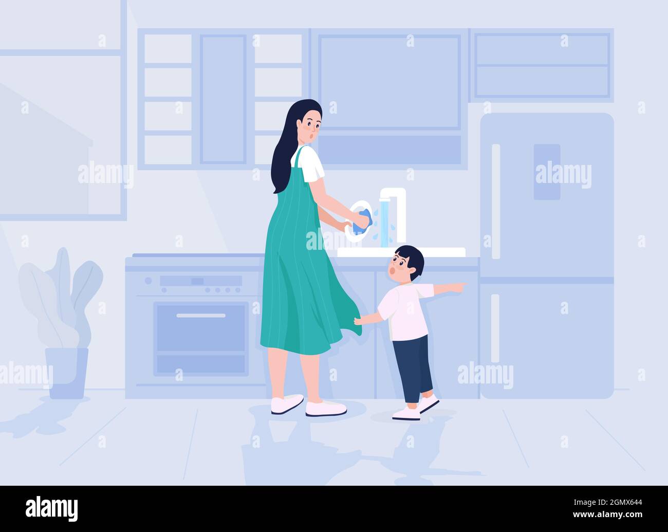 Child distract Stock Vector Images - Alamy
