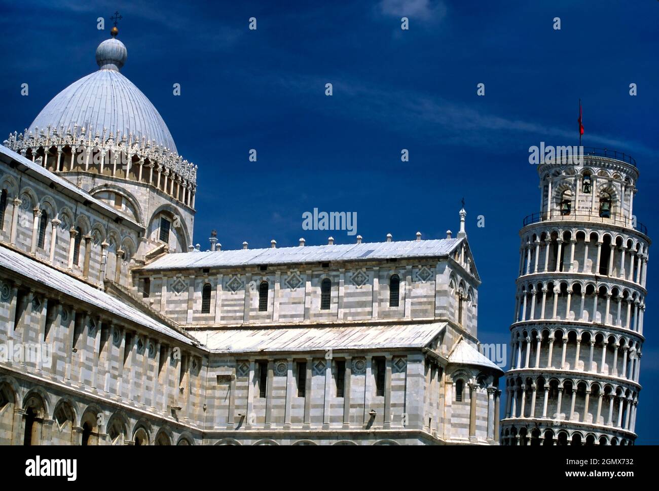 Pisa, Tuscany, Italy- February 2011; One of the most famous and iconic ...
