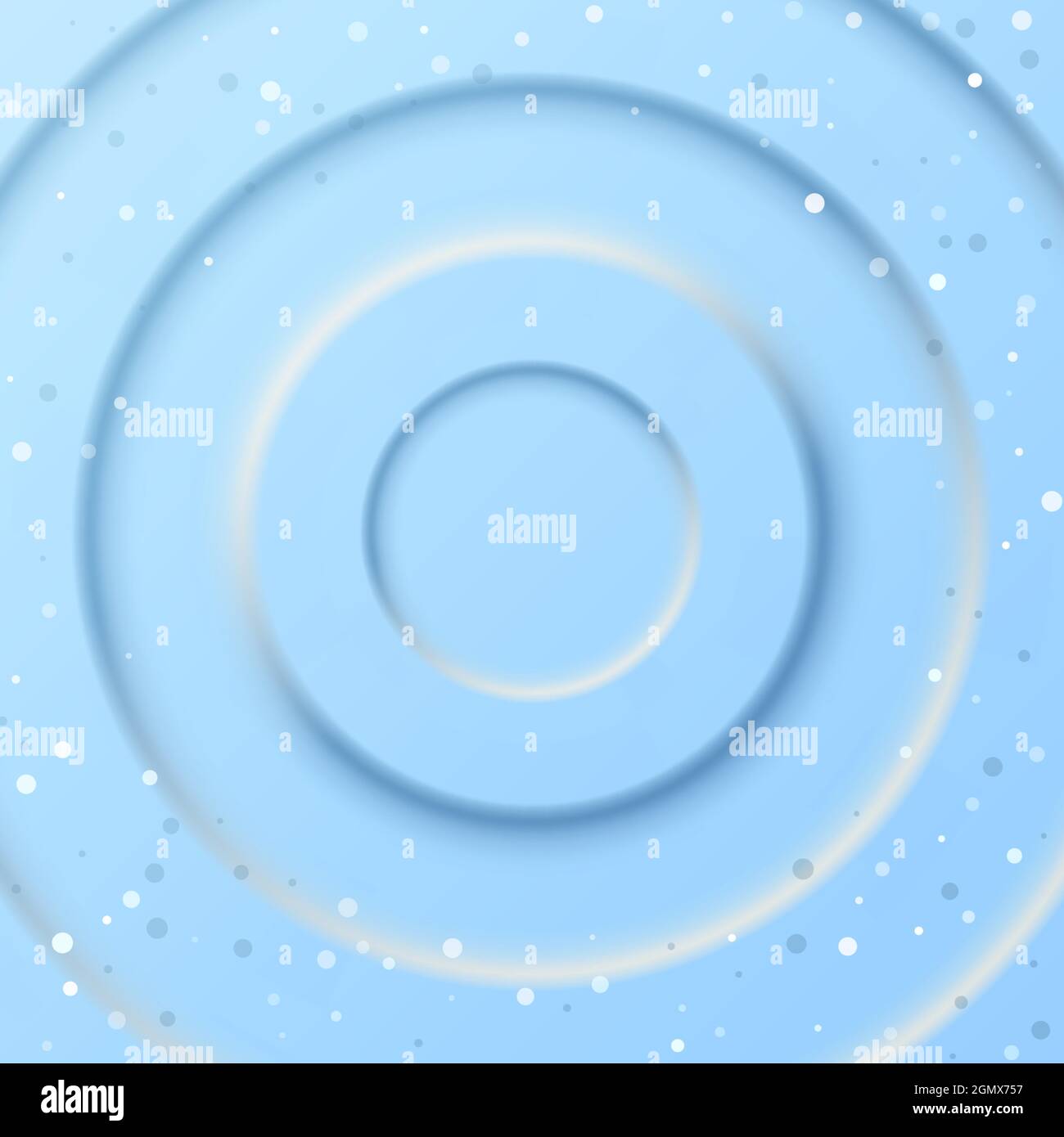 Minimalistic blue abstract background with circles. Exclusive design ...