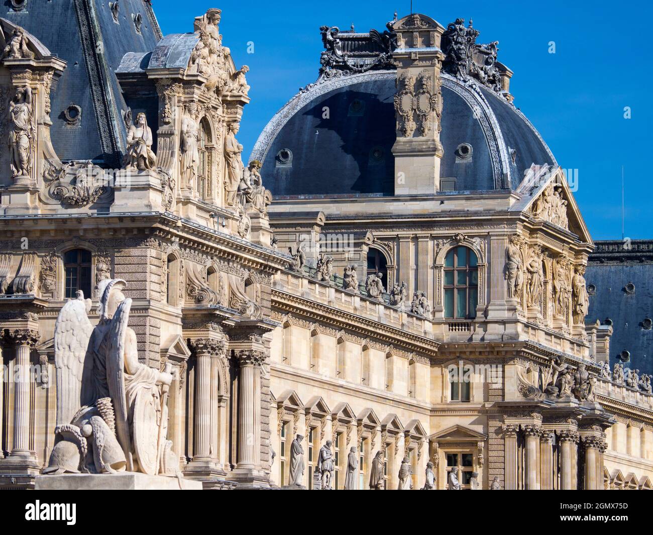Paris, France - 19 September 2018 The Louvre of Paris, or the Mus e du Louvre, to give it its ...