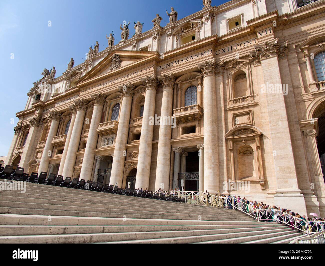 The Vatican, Rome, Italy - October 2014; The Vatican in Rome, Italy, is ...