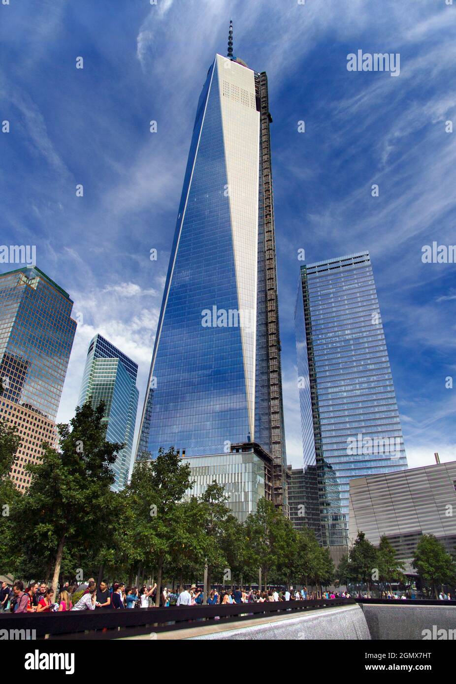 New York, USA - 3 November 2013; many people in view. An iconic place ...