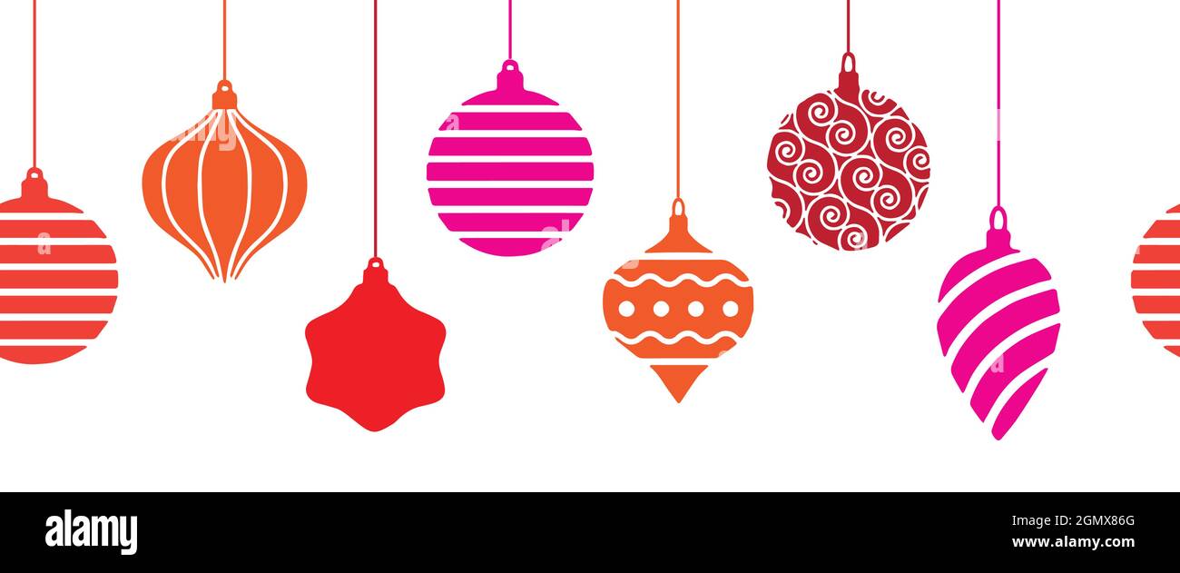 Cartoon christmas border hi-res stock photography and images - Alamy