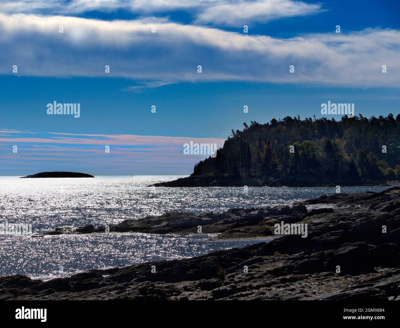 Beautiful rocky coastline in atlantic hi-res stock photography and ...