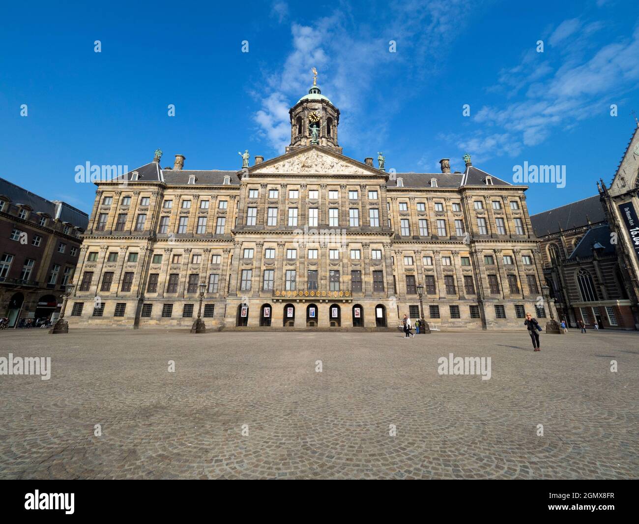 Amsterdam, the |Netherlands - 27 May 2016; The palace was built as a ...
