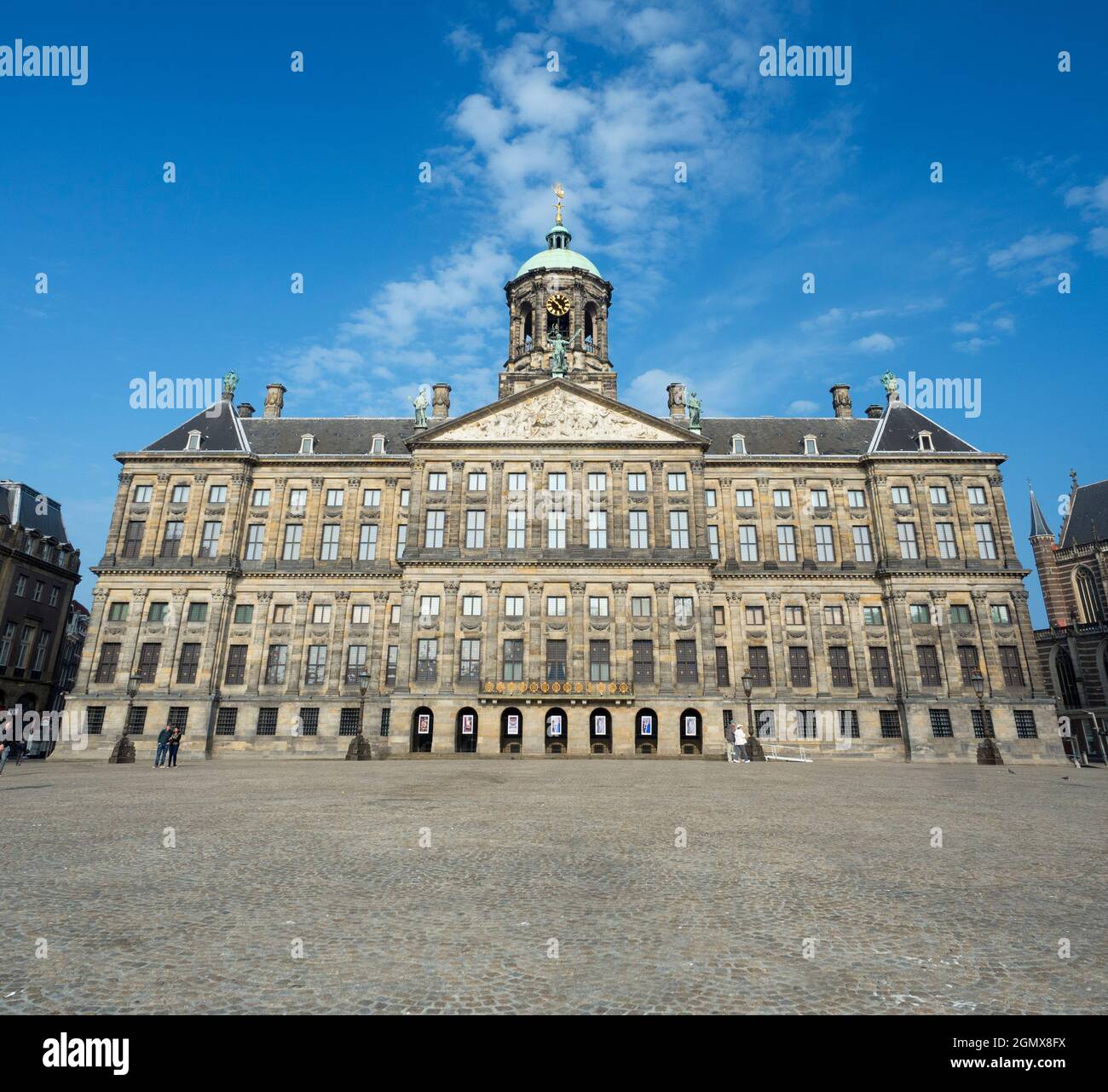 Amsterdam, the |Netherlands - 27 May 2016; The palace was built as a ...