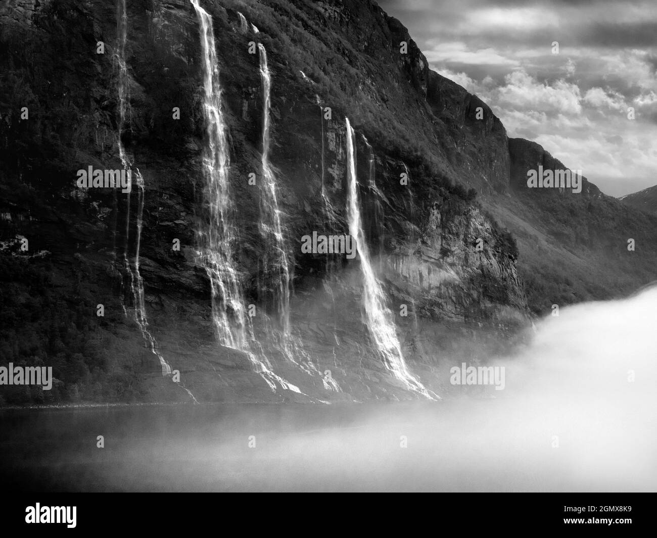 Gerainger Fjord, Norway - 2 June 2016 The magnificent Geiranger Fjord ...