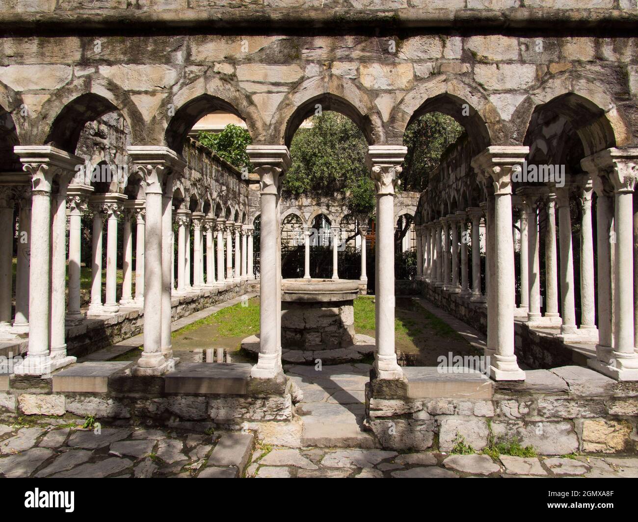 Genoa, Italy - June 2013; Christopher Columbus was born and raised in ...