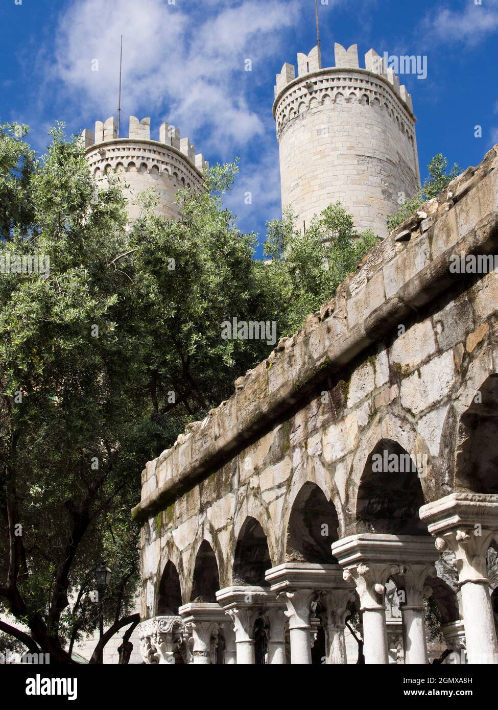 Genoa, Italy - June 2013; Christopher Columbus was born and raised in ...
