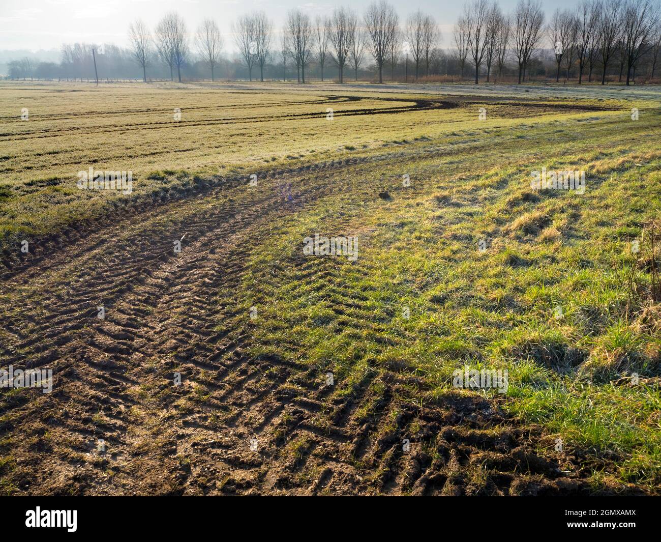 Radley Village, Oxfordshire, UK - 9 March 2021; No people in view ...