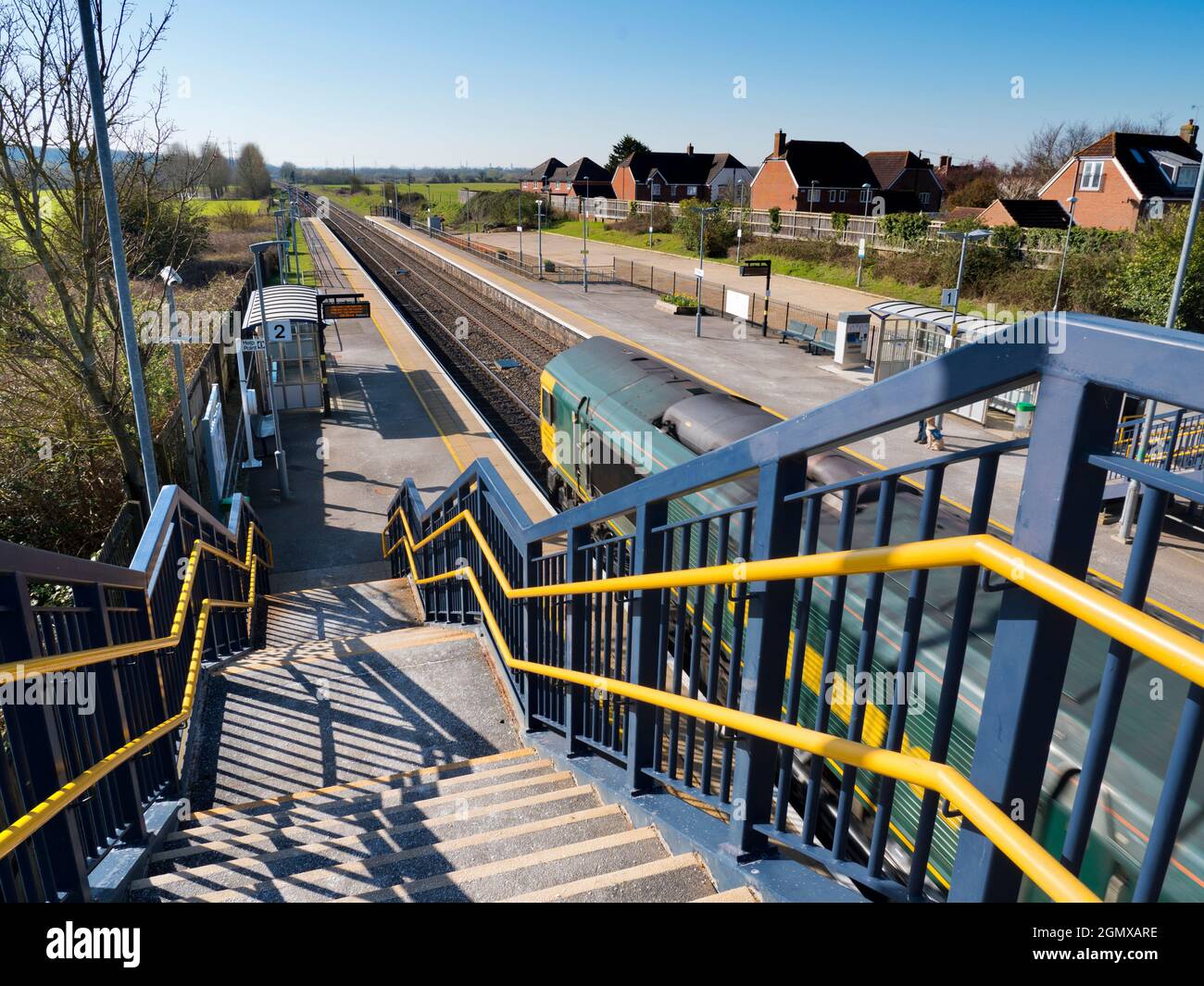 Radley Village, Oxfordshire, England - 25 August 2020 Radley is ...