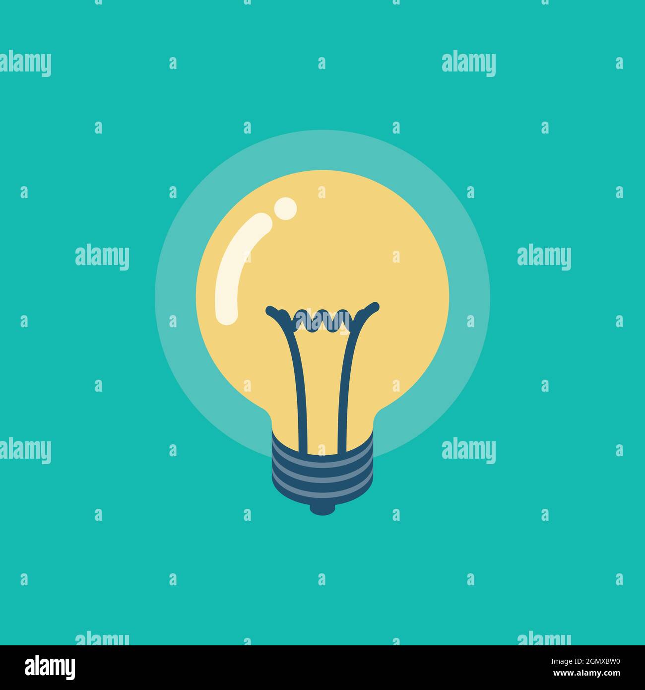 Isometric lightbulb Stock Vector Images - Alamy
