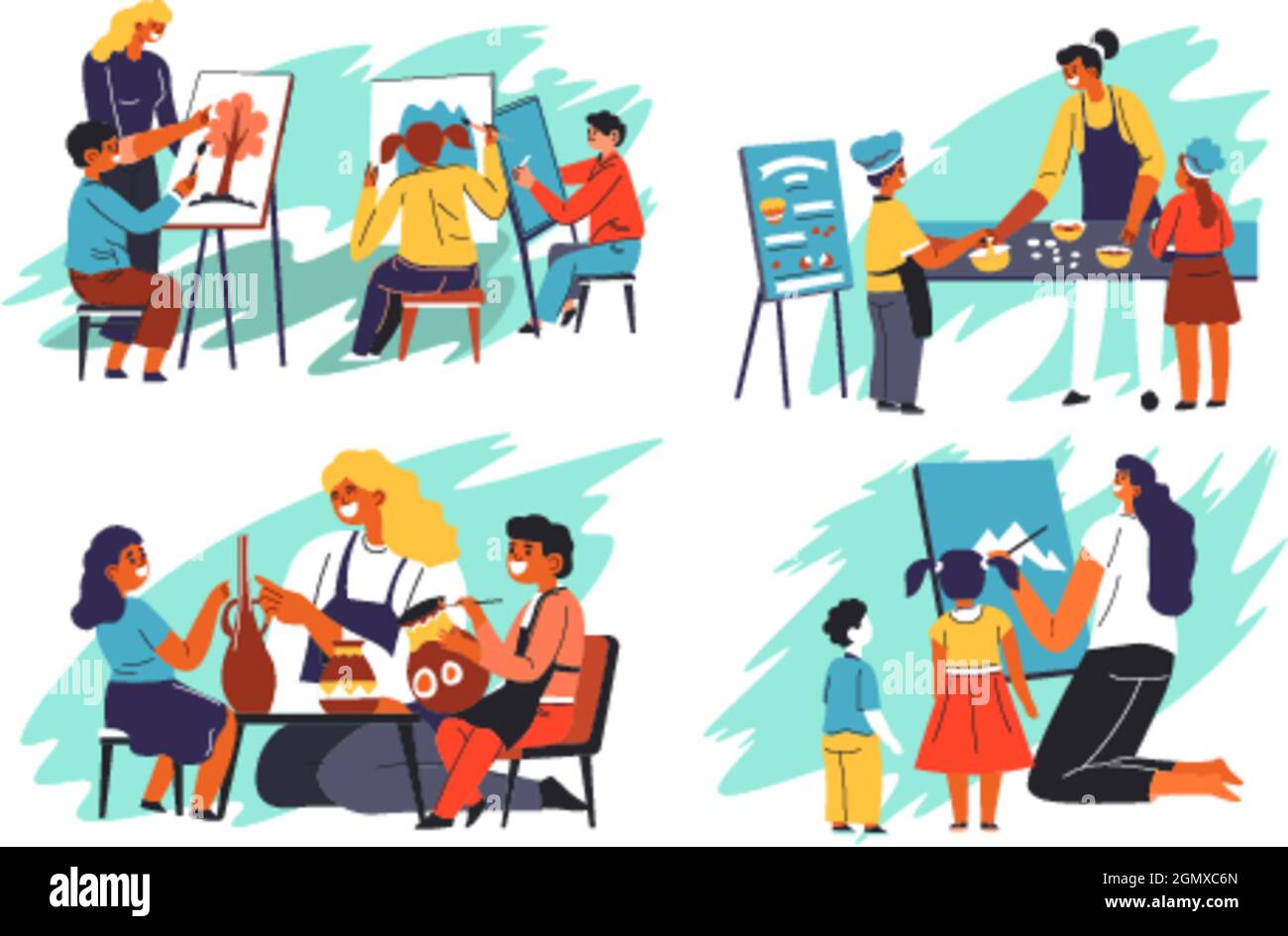 Lessons in art Cut Out Stock Images & Pictures - Alamy