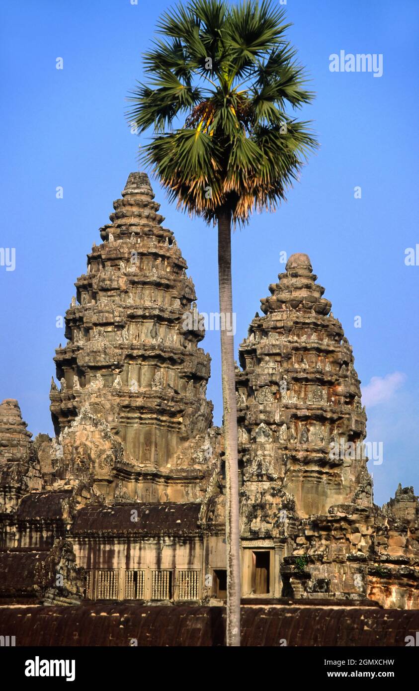Angkor Wat, Cambodia - 19 January 2005 A triumph of Medieval Khmer ...