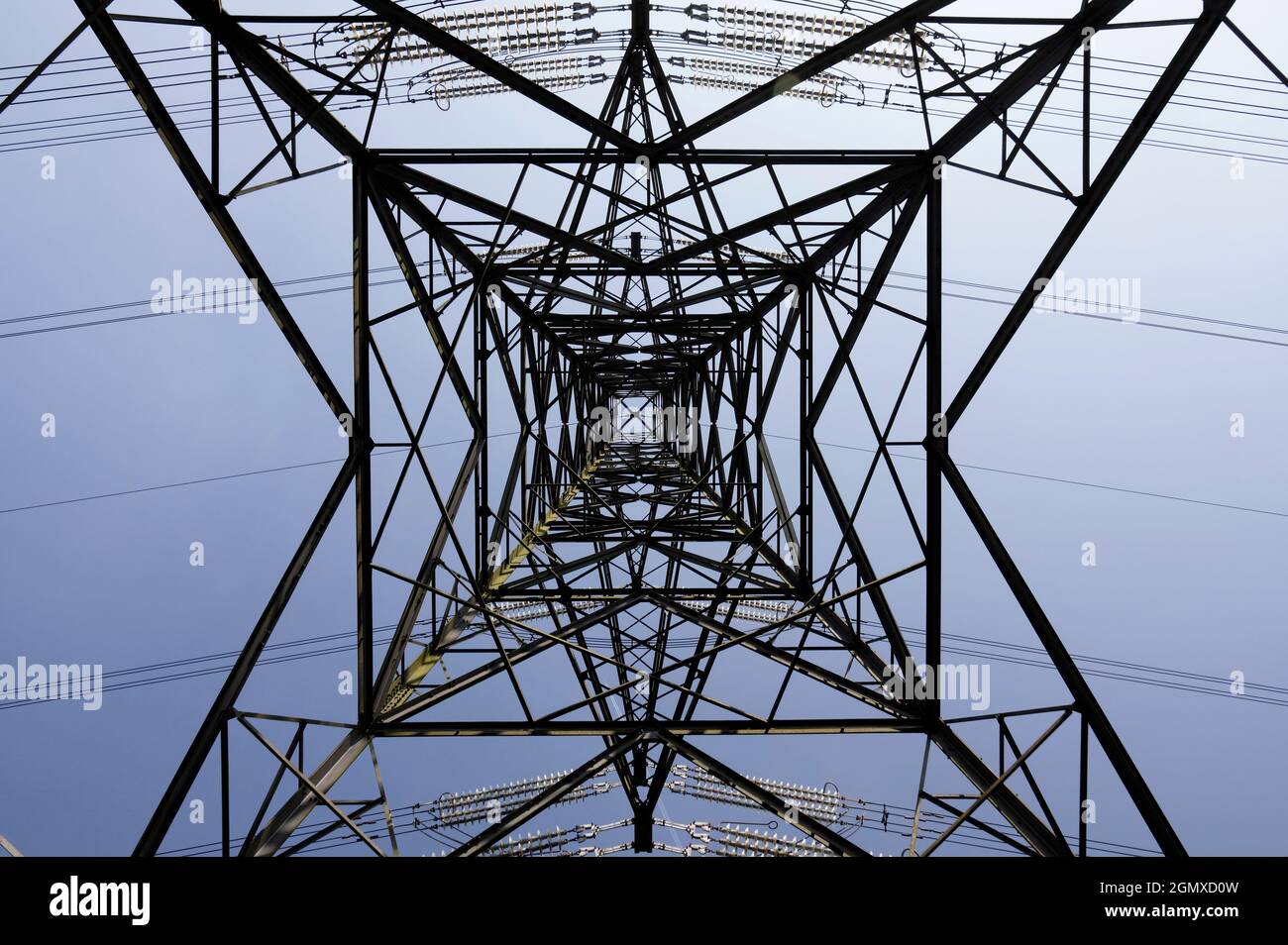 This geometric pattern is what you see if you stand beneath a UK ...