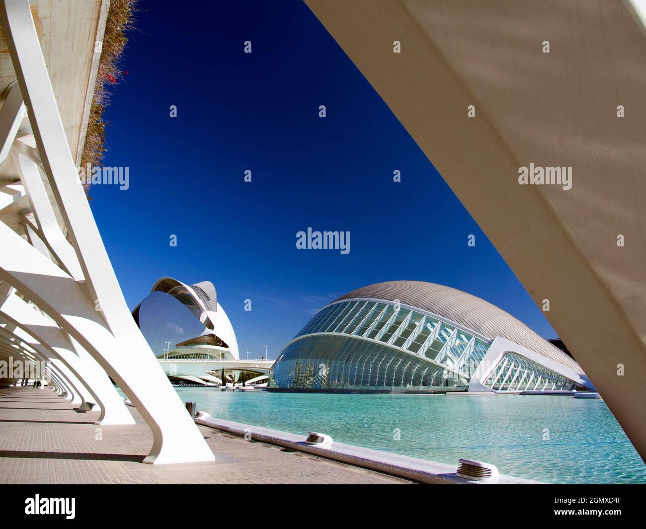 Valencia, Spain - 23 June 2013 The City of Arts and Sciences is an ...