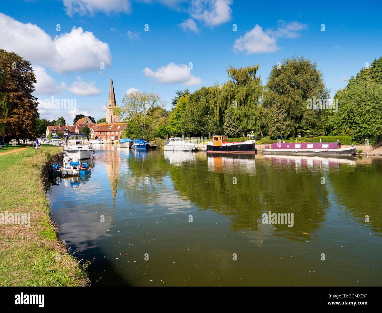 Abingdon, England - 25 August 2018 Abingdon claims to be the oldest ...