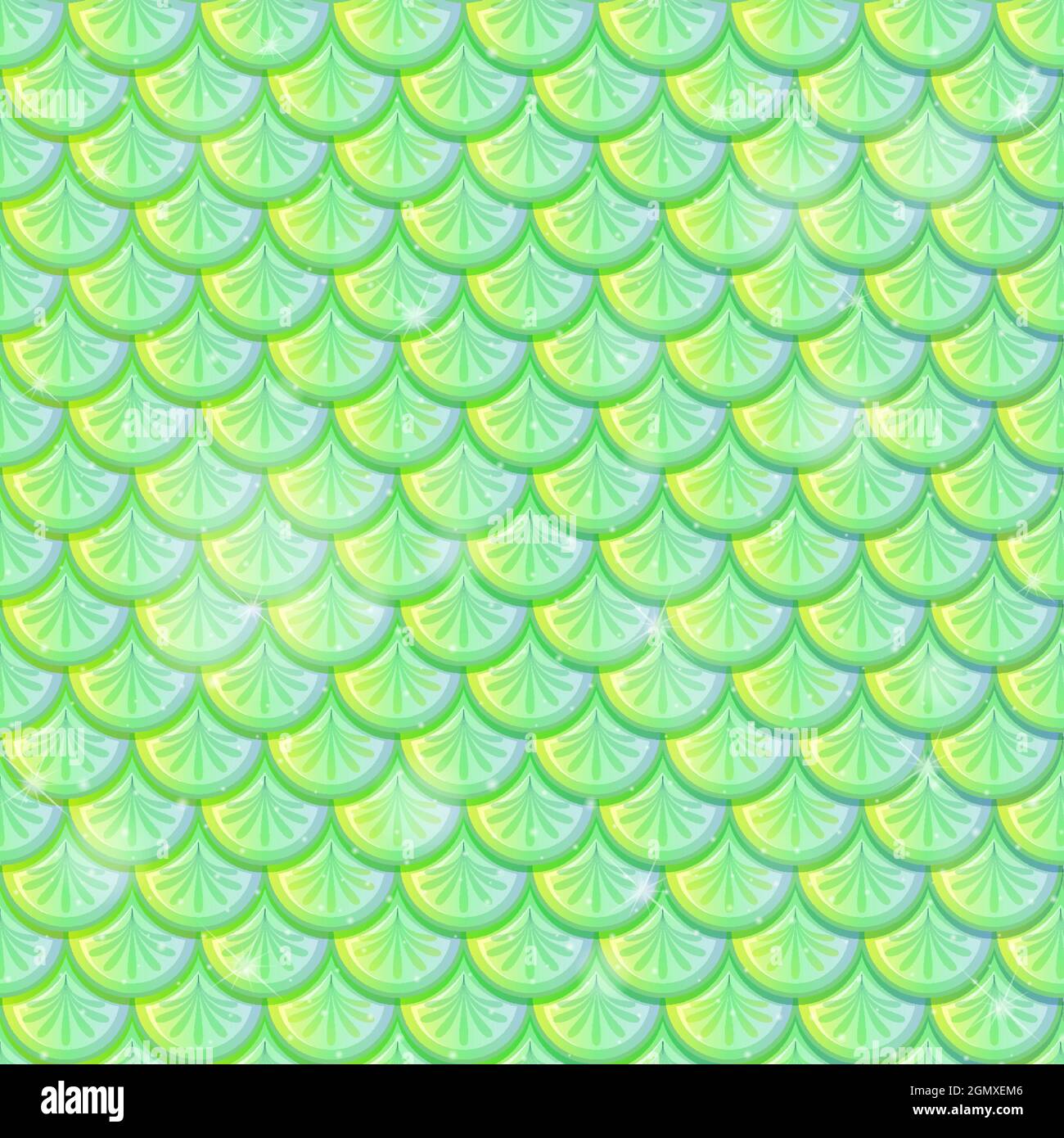 Fish scale seamless pattern background illustration Stock Vector Image ...