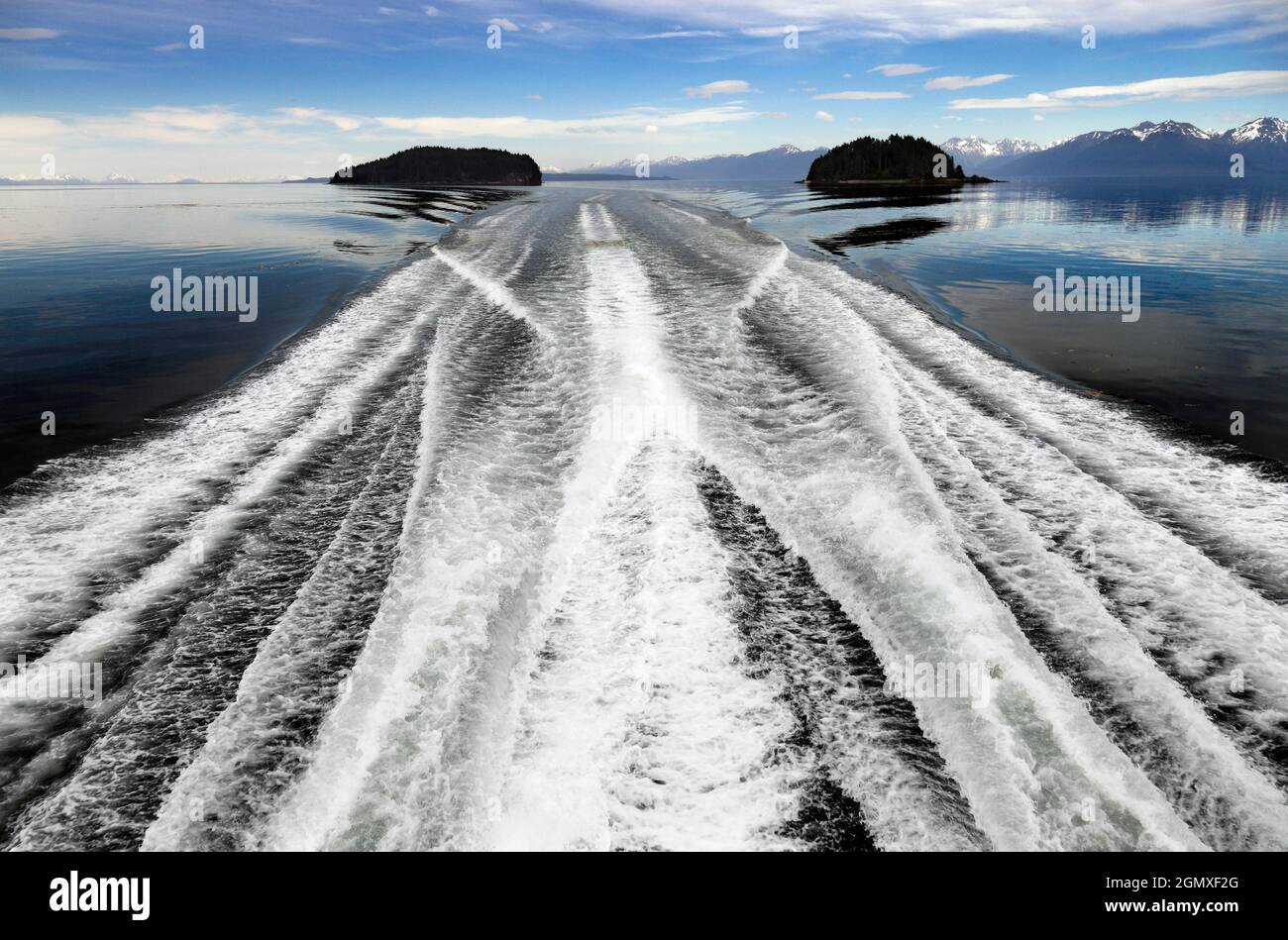 Alaska, USA - 25 May 2010 ; no people in view. Docked at Icy Straits ...
