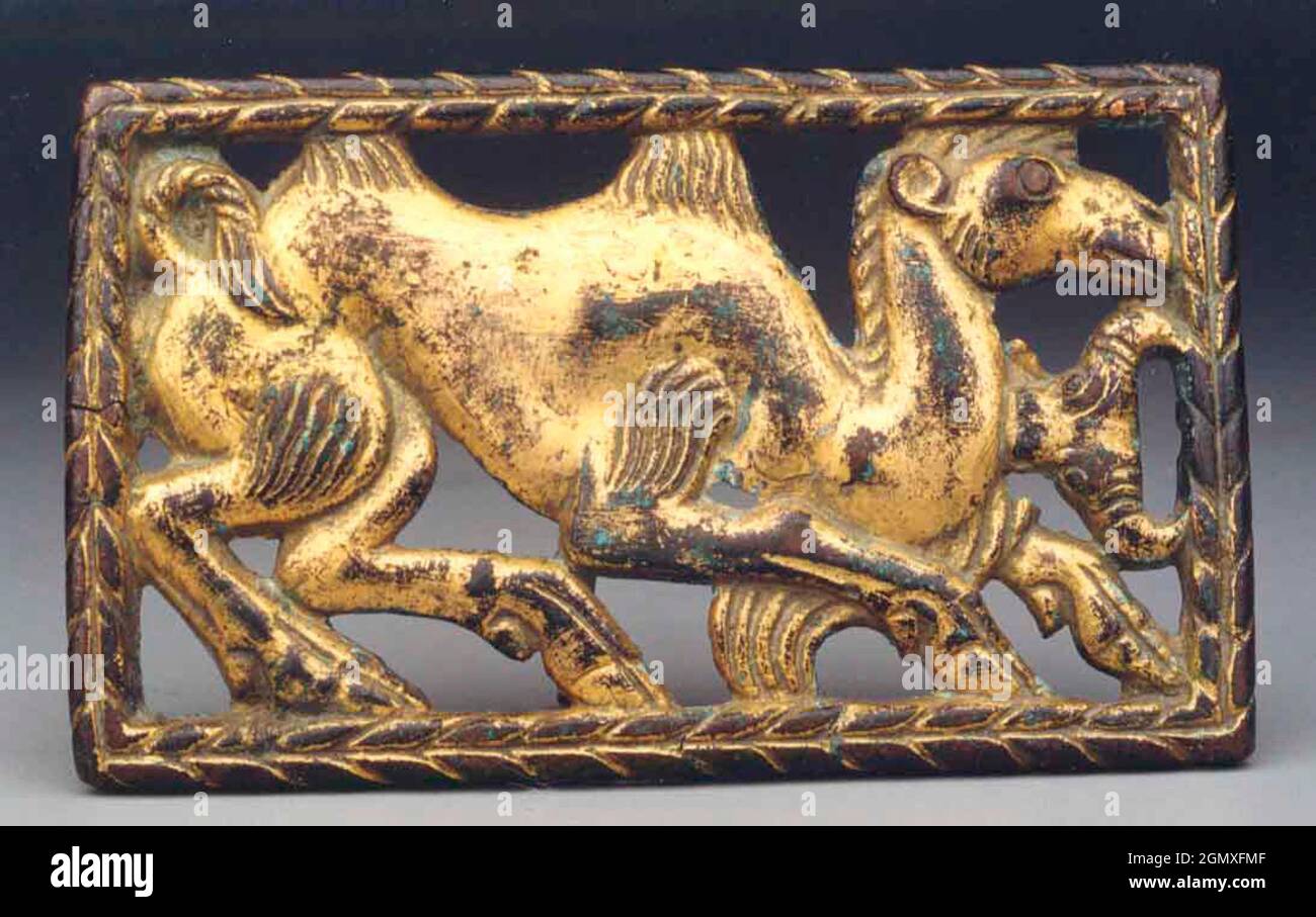 Plaque with Bactrian Camel. Date: 2nd-1st century B.C; Culture: North ...