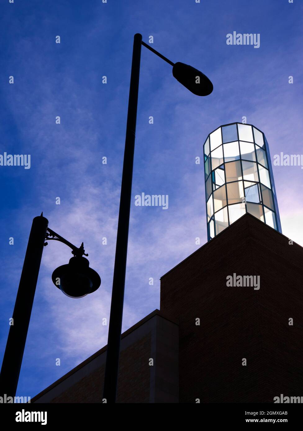 Oxford, England - 21 March 2018 The strange tower is part of the new ...