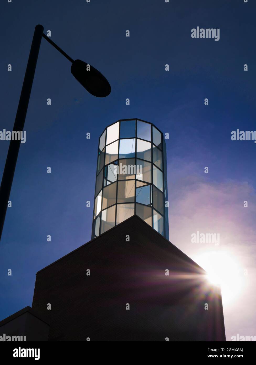 Oxford, England - 21 March 2018 The strange tower is part of the new ...