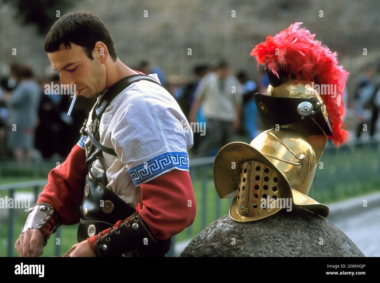 Gladiator helmet hi-res stock photography and images - Alamy