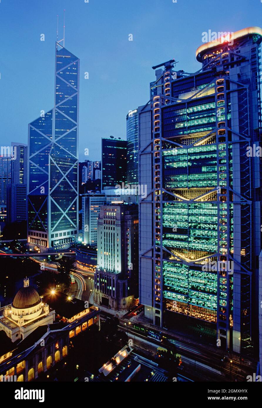 Hsbc Building Night