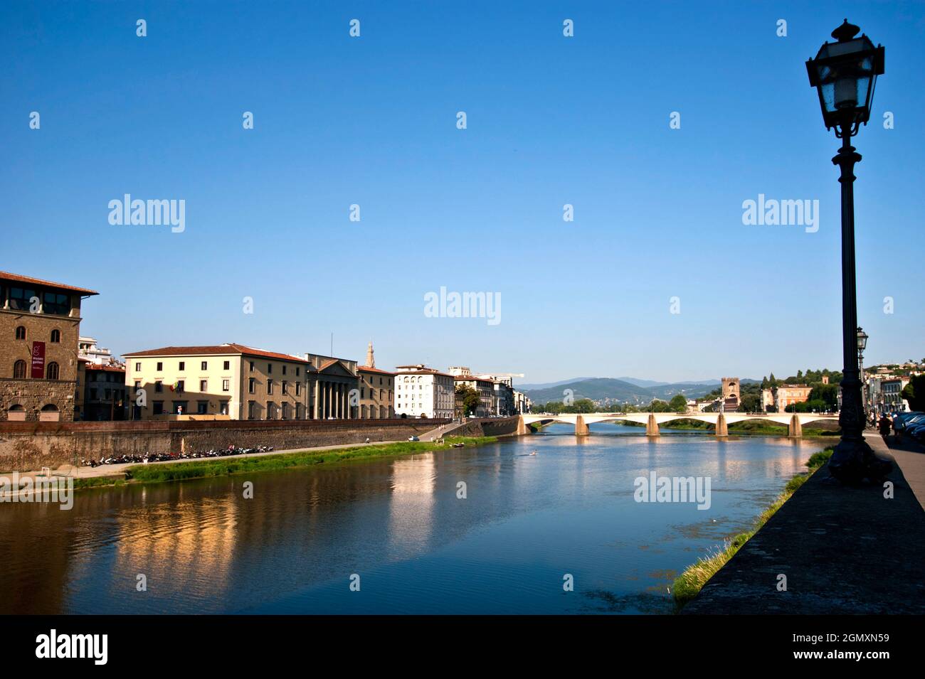 Arno River, Landscape, Florence, Tuscany, Italy, Europe Stock Photo - Alamy