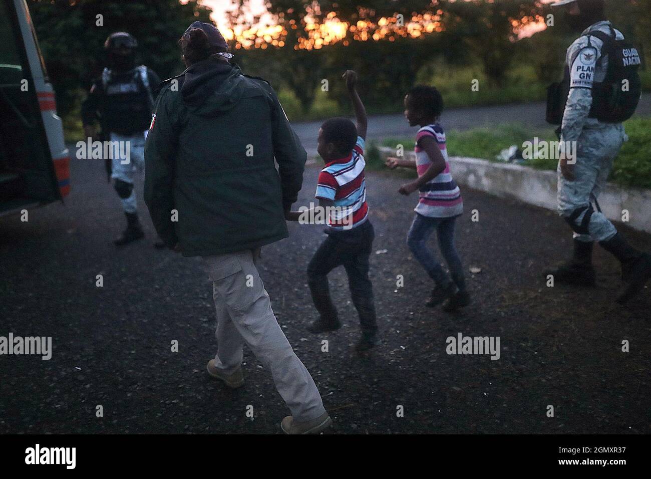 Children detained u s border hi-res stock photography and images - Alamy