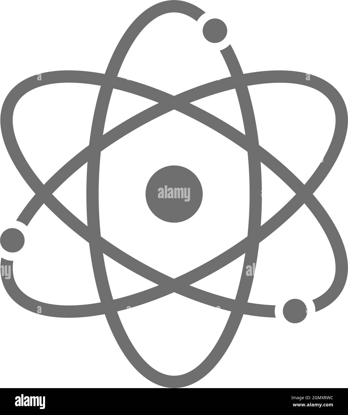 Grey background molecular model Black and White Stock Photos & Images ...