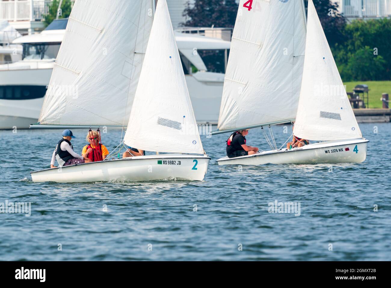 The sail training foundation holds youth sail training classes Fridays ...