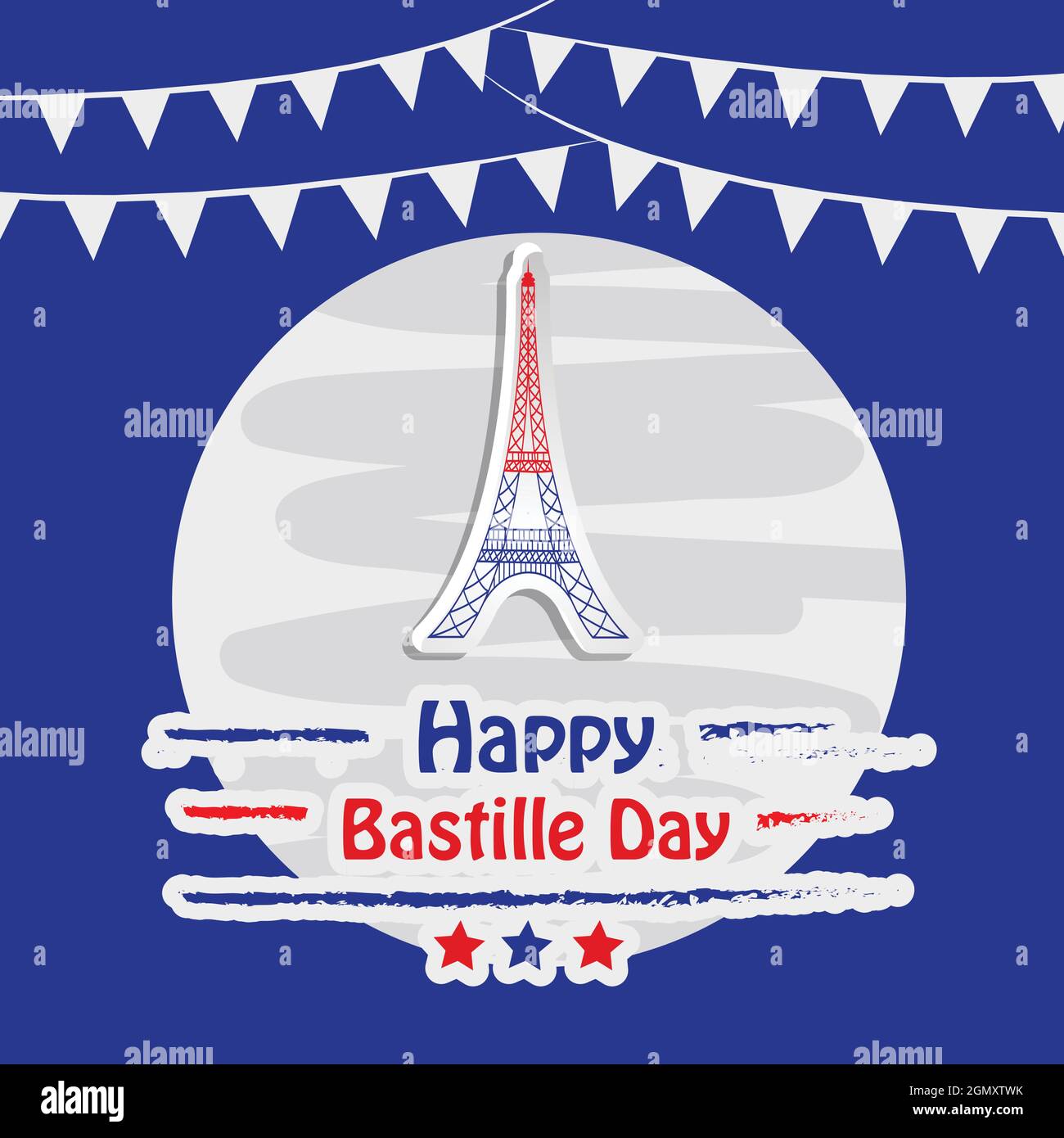 De la bastille Stock Vector Images - Alamy