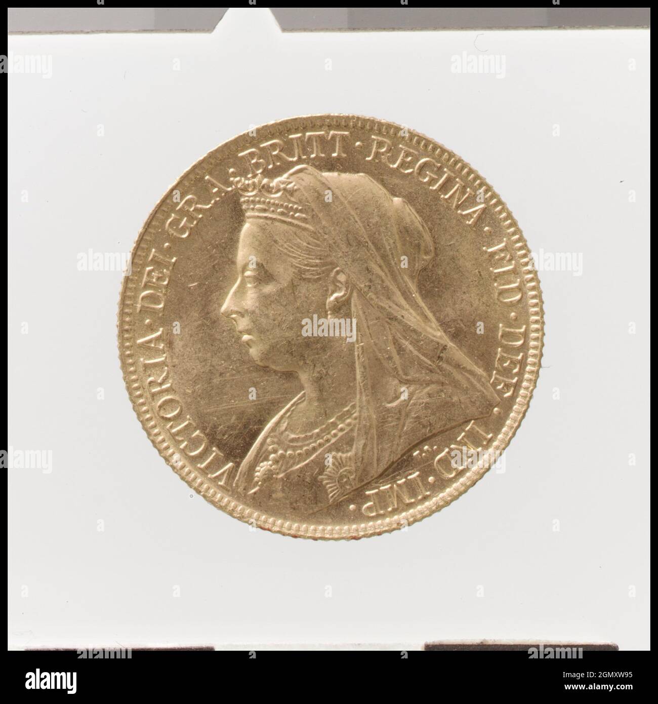 Gold sovereign coin victoria hi-res stock photography and images - Alamy
