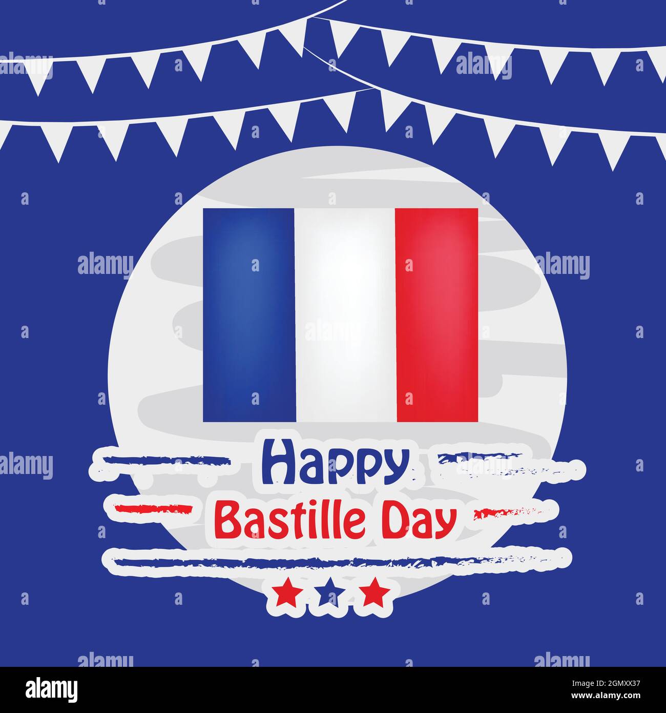 Happy bastille day france Stock Vector Images - Alamy
