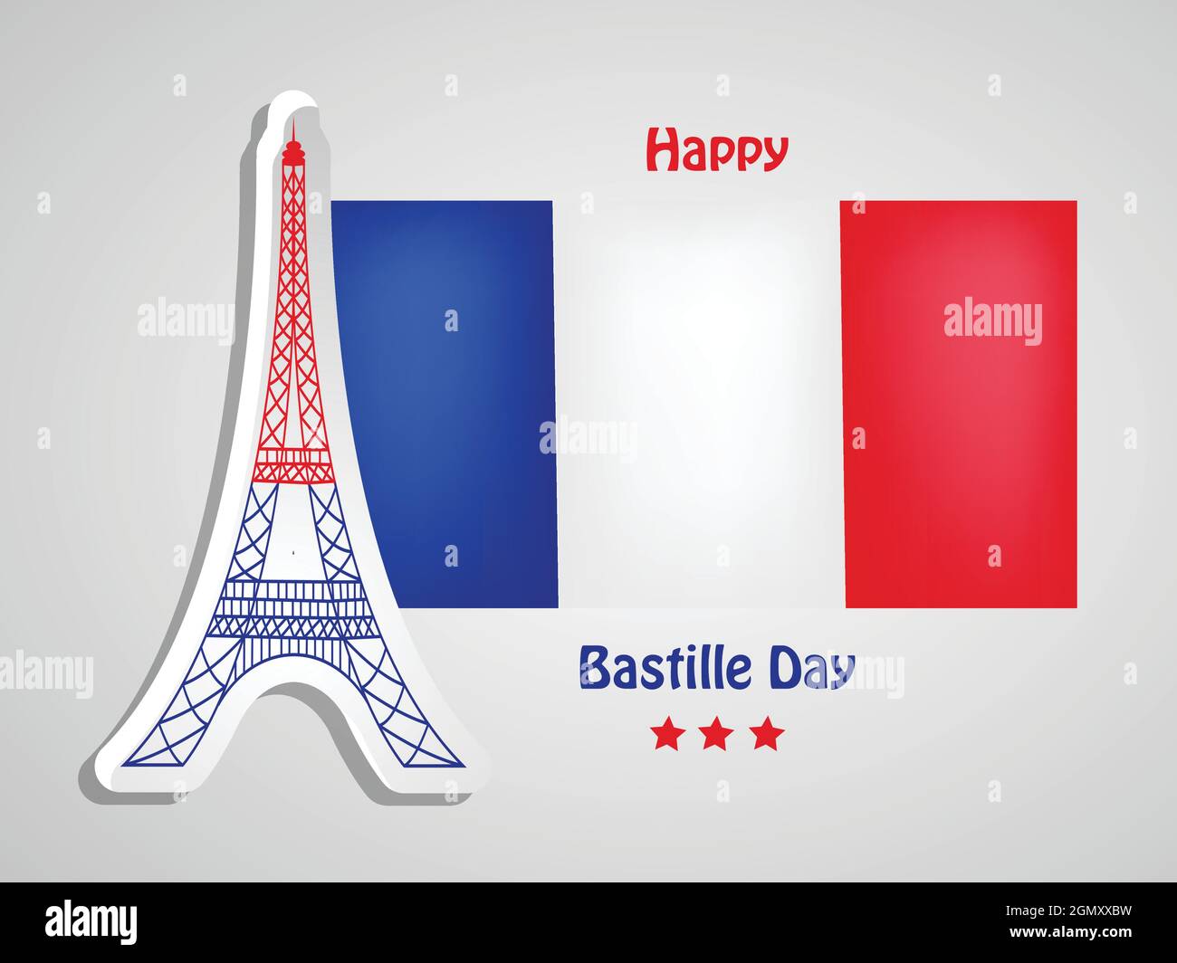 De la bastille Stock Vector Images - Alamy