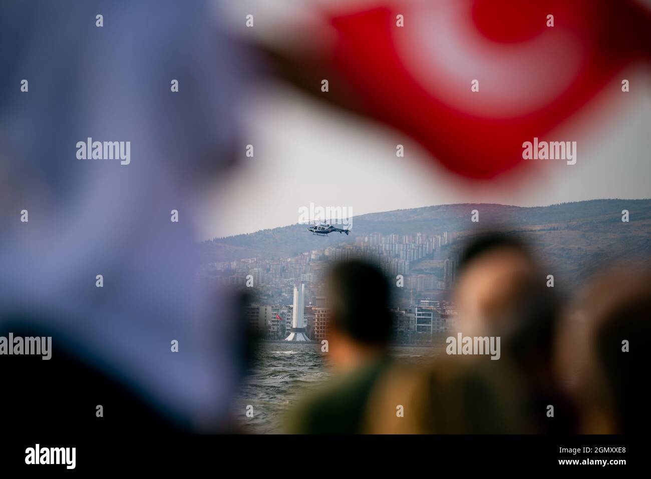 Izmir, Turkey - September 9, 2021: Turkish Police Helicopters ...