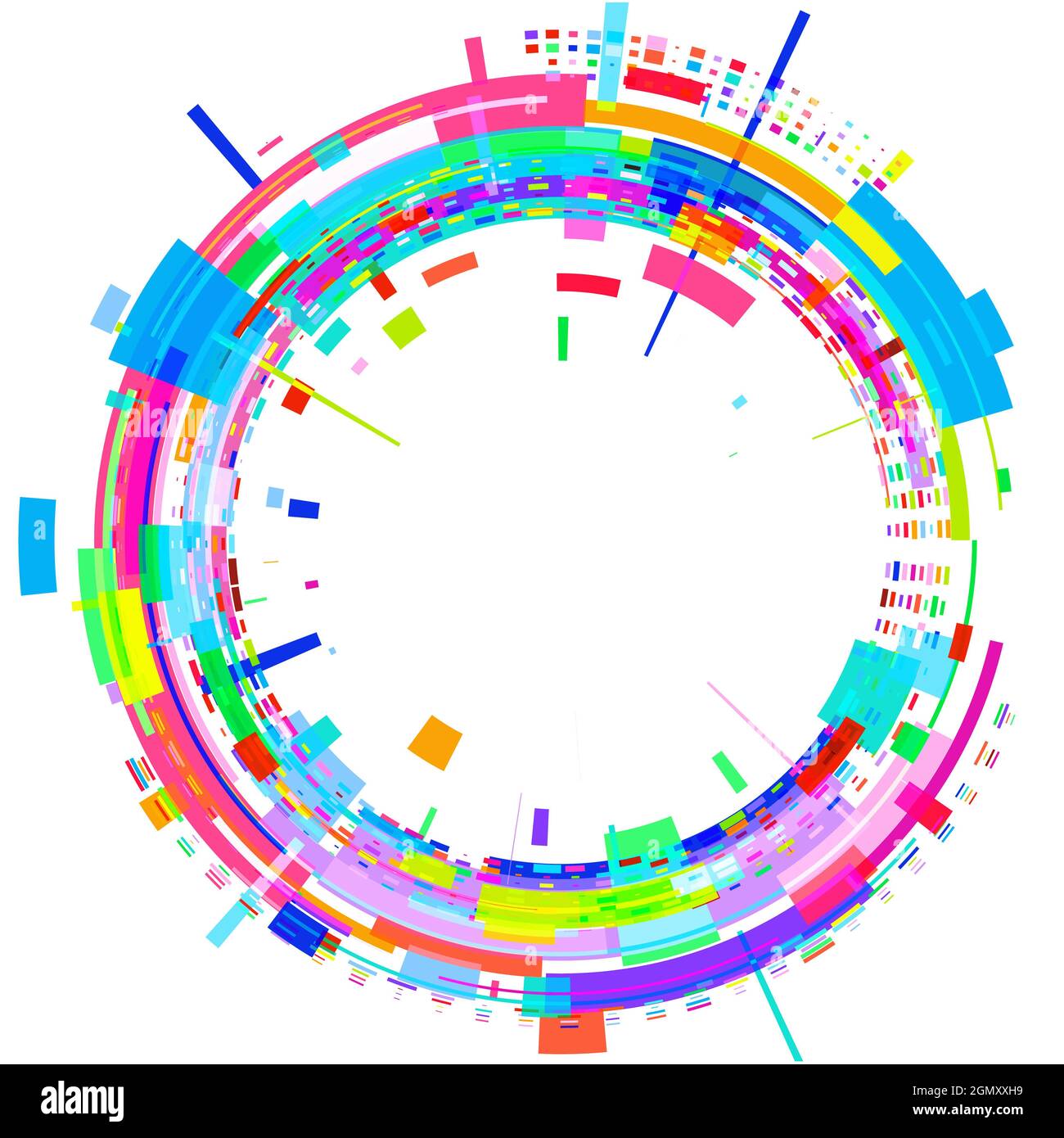 Circles vector pattern geometric hi-res stock photography and images ...