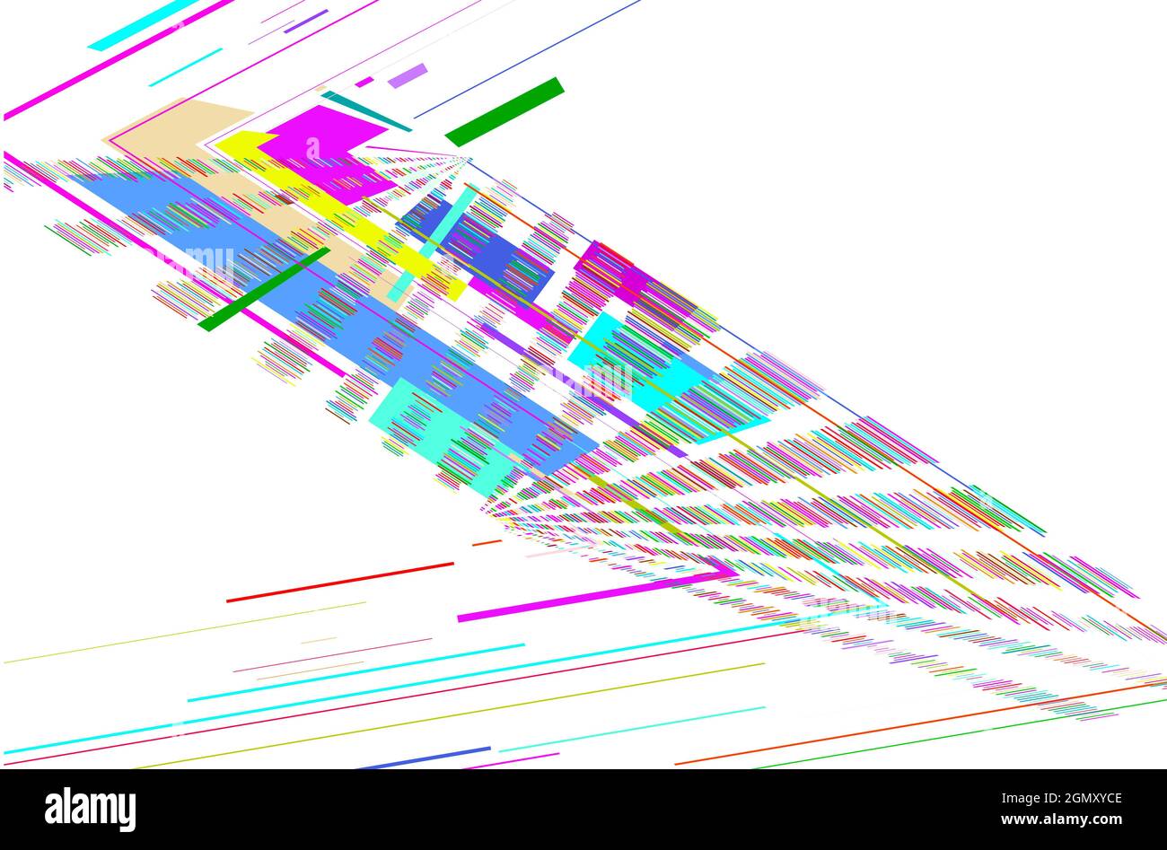 Fabric triangles Cut Out Stock Images & Pictures - Alamy