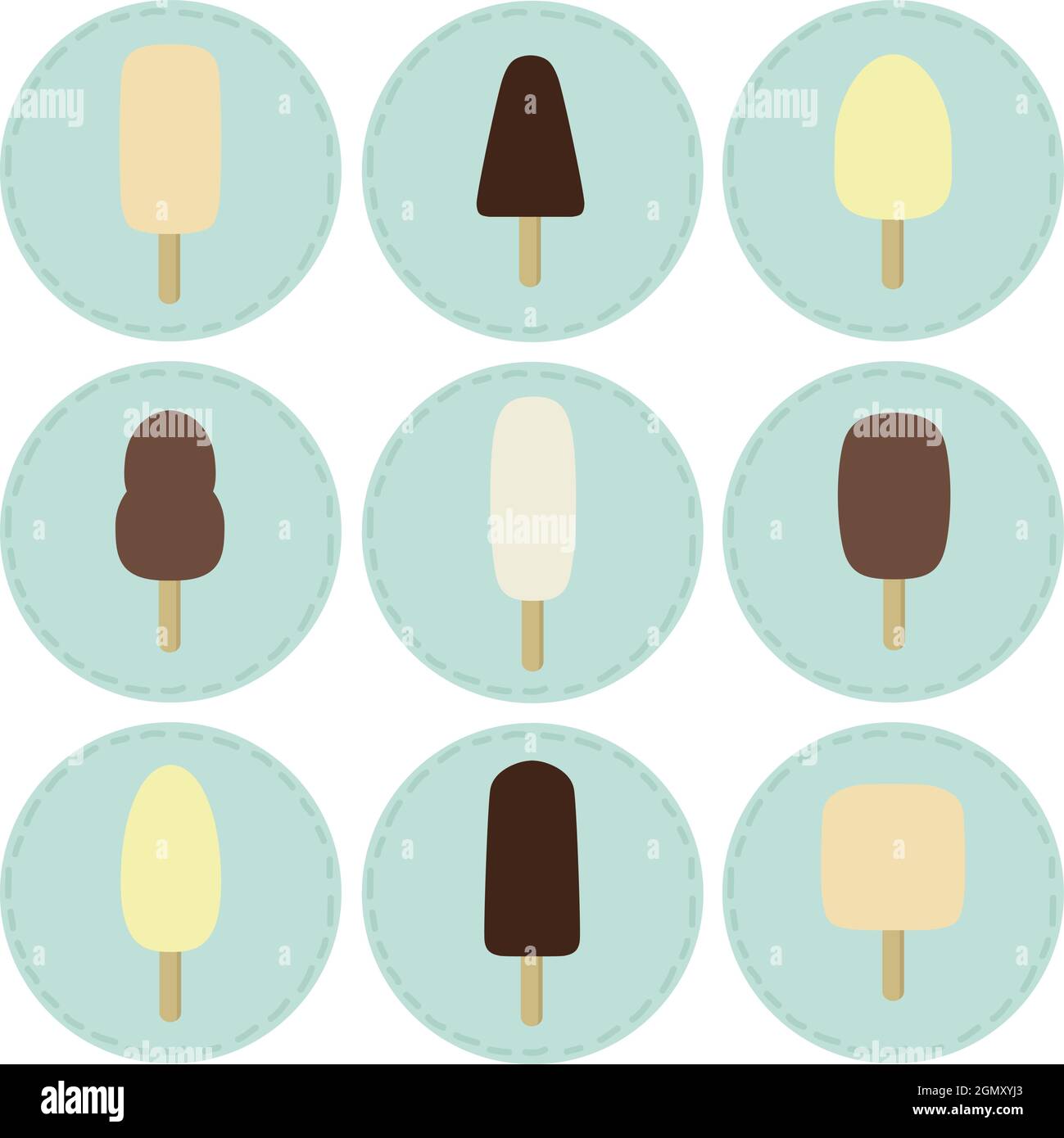 Ice cream patch hi-res stock photography and images - Alamy