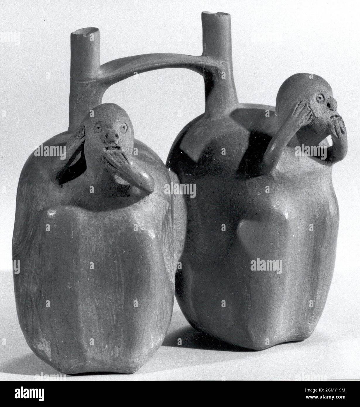 Bottle, Monkeys. Date: 2nd century B.C.-A.D. 1st century; Geography ...