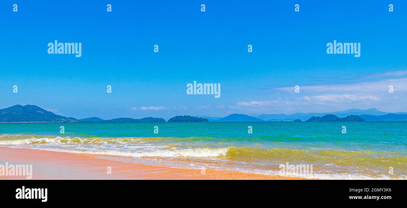 Tropical Paradise island Koh Phayam Aow Hin Kwai Beach landscape ...
