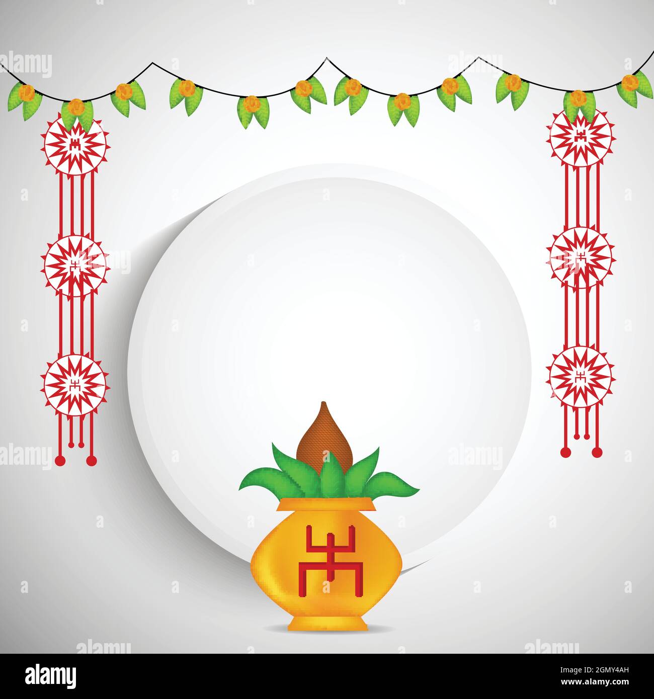 West bengal festival Stock Vector Images - Alamy