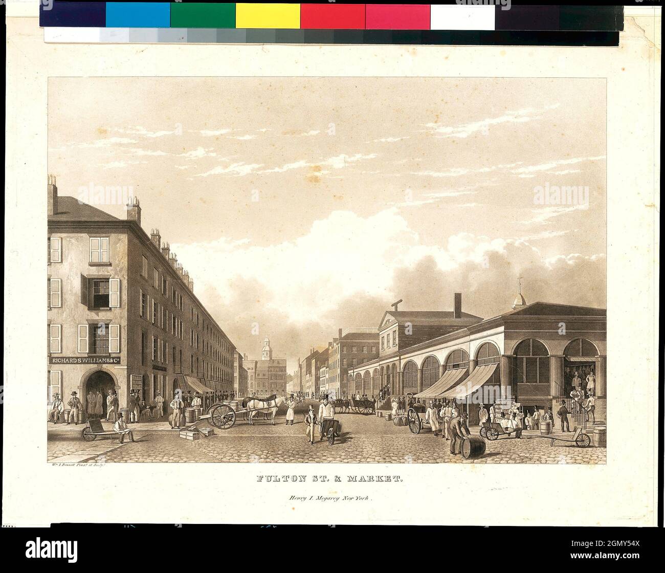 Fulton street market hi-res stock photography and images - Alamy