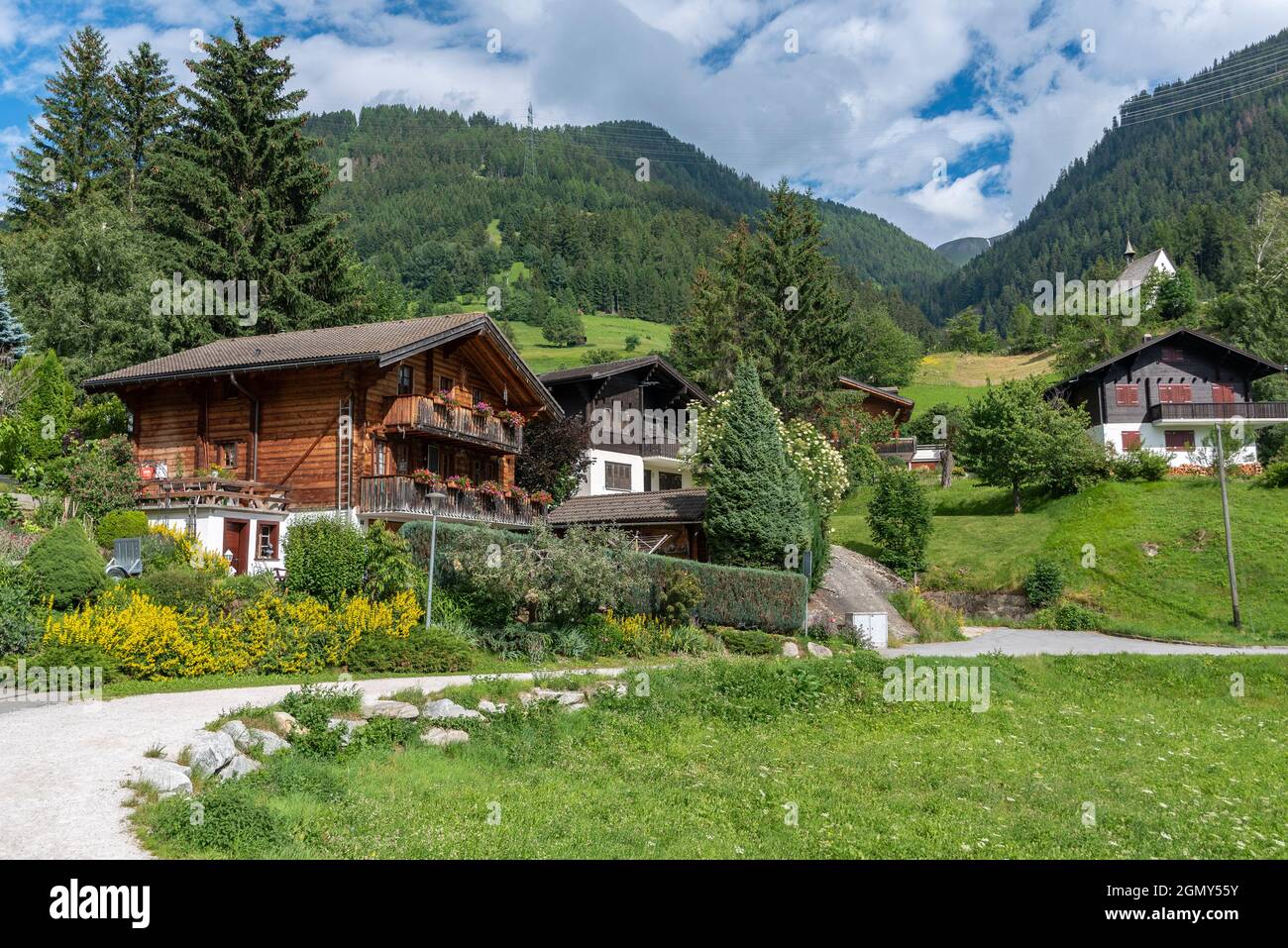 Bellwald village hi-res stock photography and images - Alamy