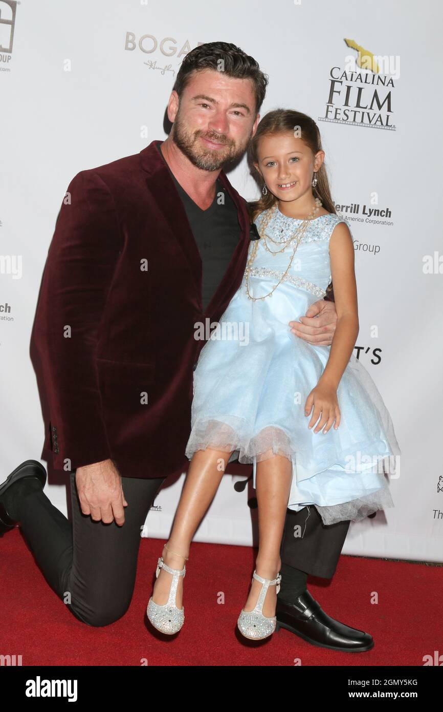 William Mark McCullough, Jaelyn Buffkin at the Catalina Film Fest at ...